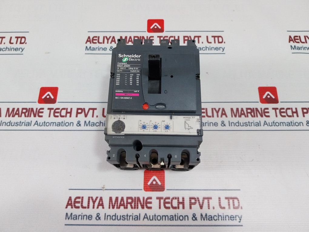 Schneider Electric Nsx 250H Circuit Breaker 250A – Aeliya Marine Tech®