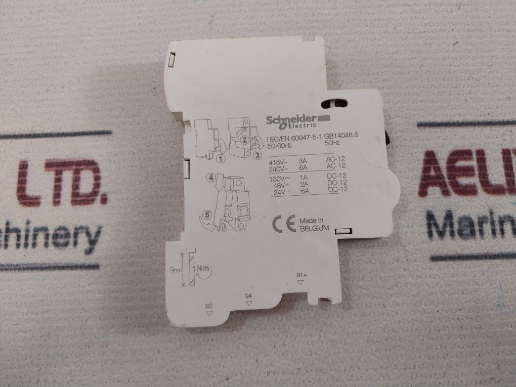 Schneider Electric Sd Gb 14048.5 Auxiliary Contact – Aeliya Marine Tech