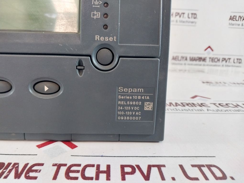 Schneider Electric Sepam Rel59802 Protective Relay – Aeliya Marine Tech