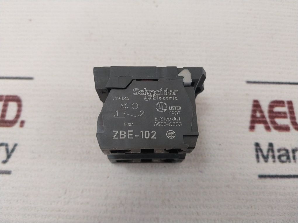 Schneider Electric Xb5As8444 Emergency Stop Switch – Aeliya Marine Tech®