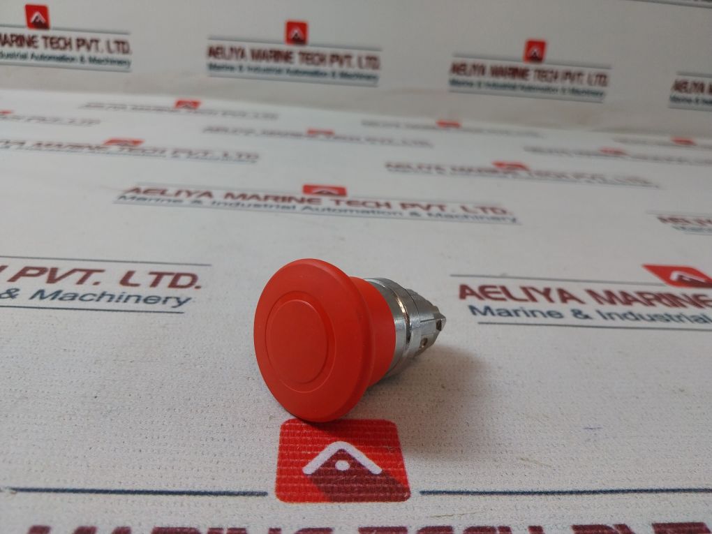 Schneider Electric Zbe-102 Emergency Stop Push Button With Contact Block – Aeliya Marine Tech