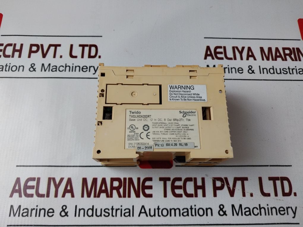 Schneider Twdlmda20Drt Programmable Controller – Aeliya Marine Tech®