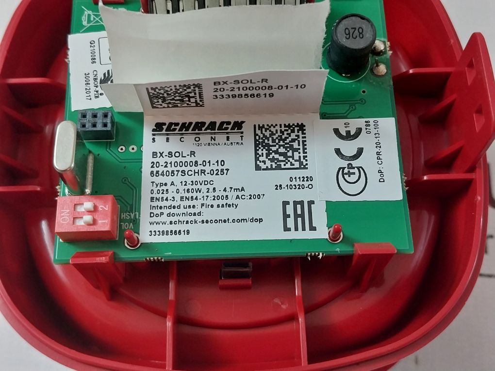 Schrack Seconet Bx-sol-r Siren/Loop Sounder – Aeliya Marine Tech