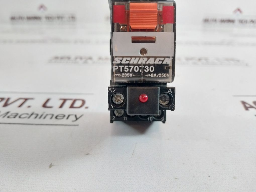 Schrack Pt570730 230V~ Relay With Socket – Aeliya Marine Tech®