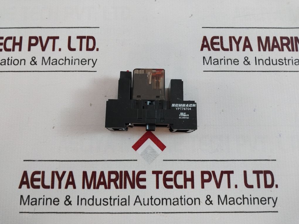 Schrack Pt570730 230V~ Relay With Socket – Aeliya Marine Tech®