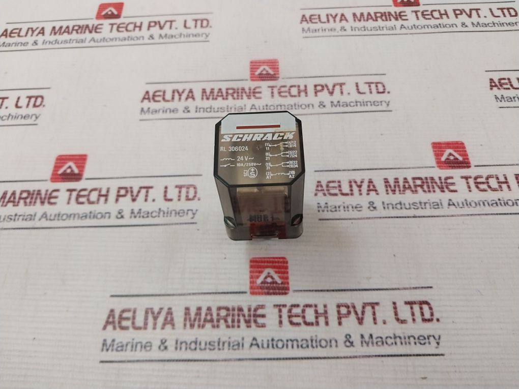 Schrack Rl 306024 Power Relay 10A/250V Ac – Aeliya Marine Tech®