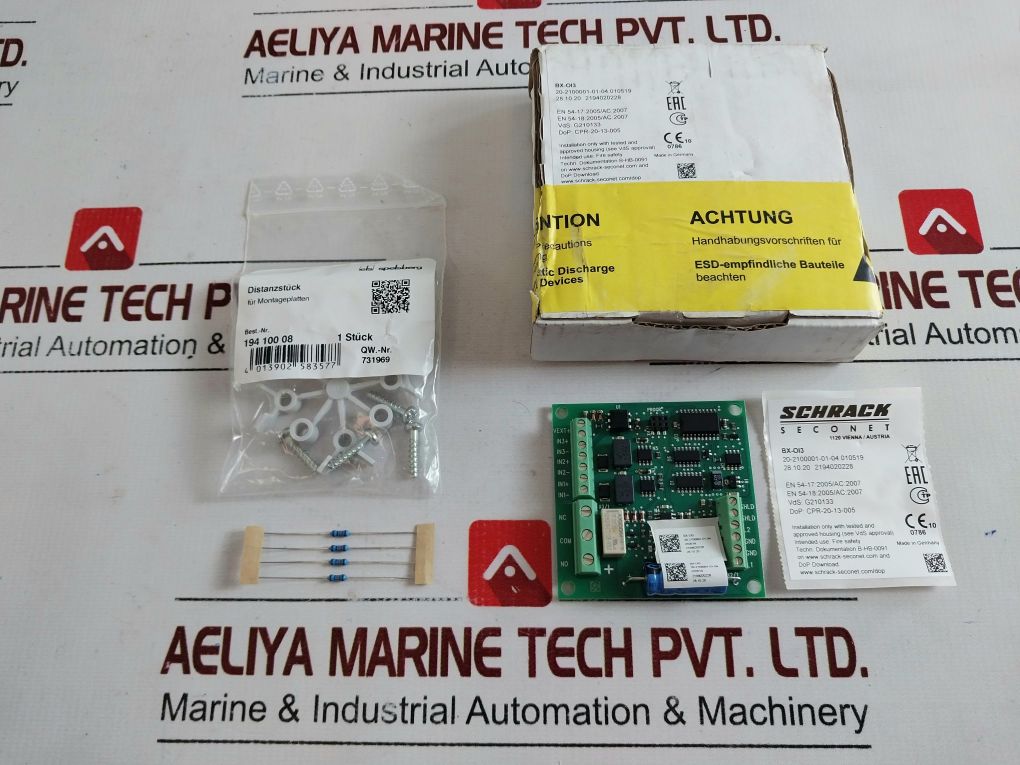 Schrack Seconet Bx-oi3 Input Output Control Module – Aeliya Marine Tech