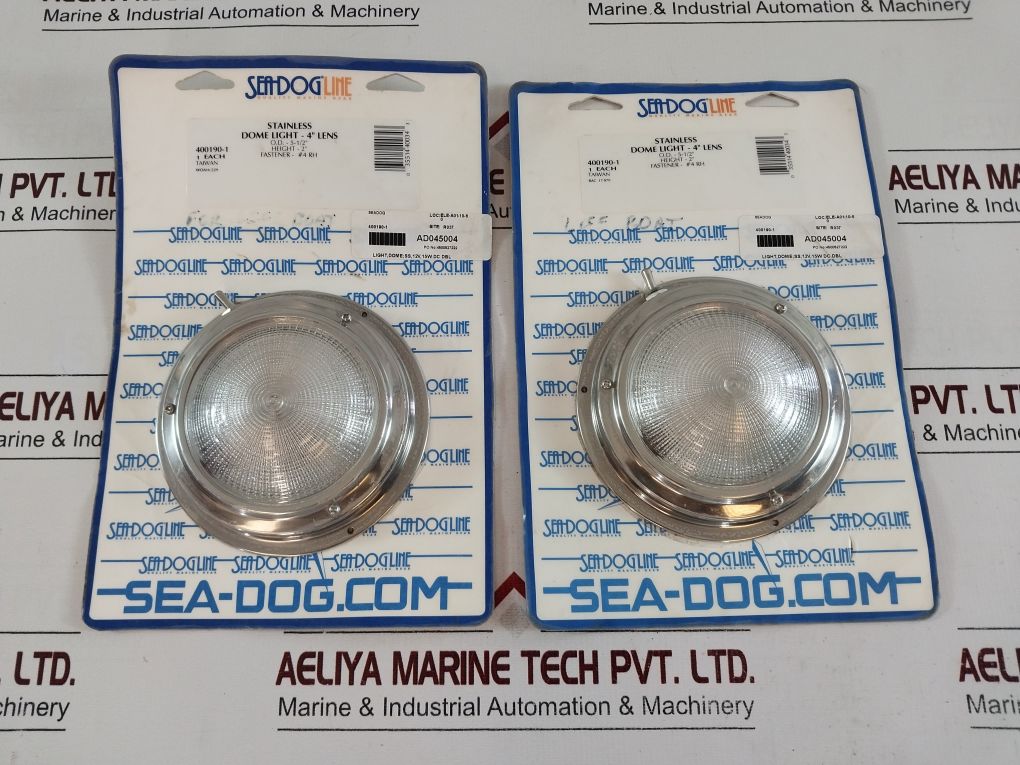 Seadog 400190-1 Stainless Dome Light- 4” Lens – Aeliya Marine Tech