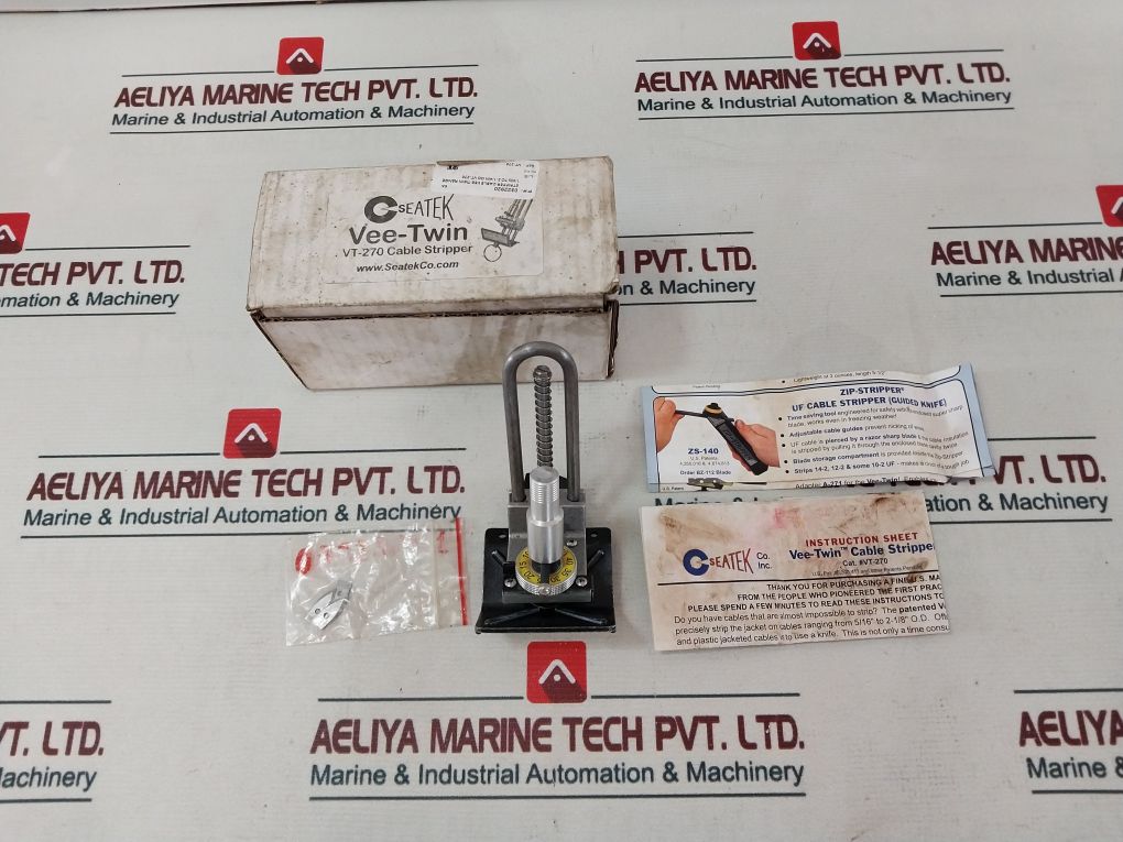 Seatek Vt-270 Vee-twin Precision Cable Stripper – Aeliya Marine Tech