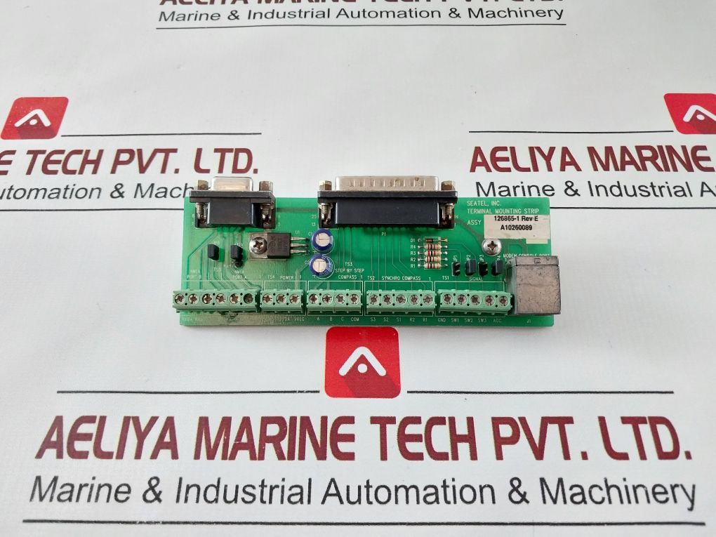 Seatel 126864 Terminal Mounting Strip Pcb Rev B – Aeliya Marine Tech