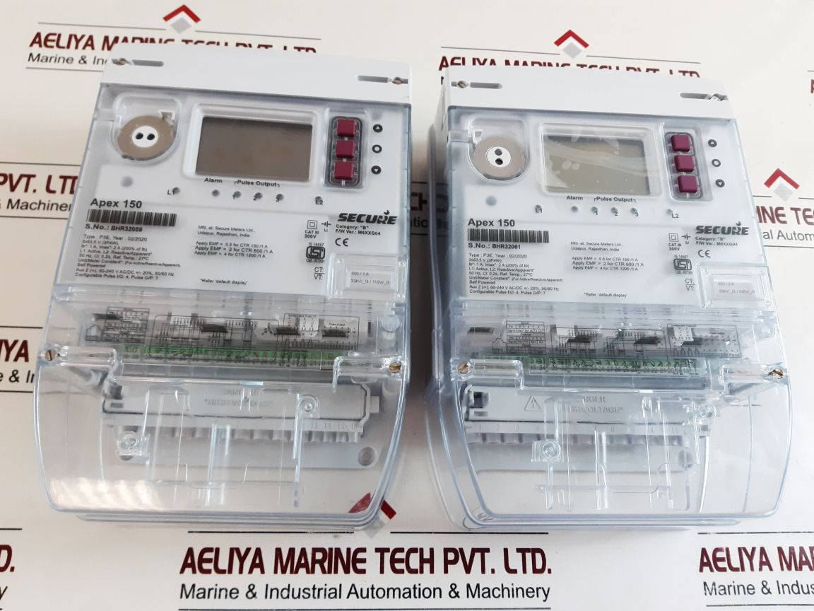 Secure Meters Apex 150 Energy Meter – Aeliya Marine Tech