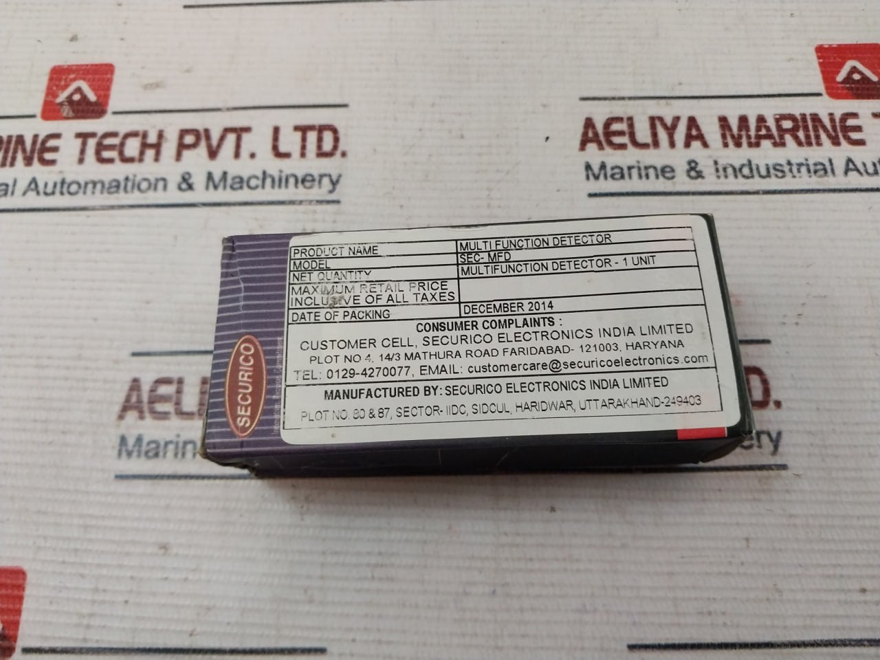 Securico Sec-mfd Multi Function Detector 12V Dc 20Ma – Aeliya Marine Tech