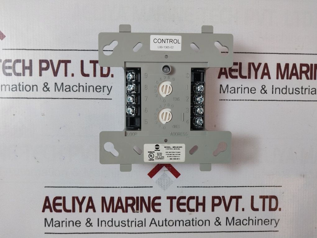 Secutron Mri-m500S Supervised Control Module Set – Aeliya Marine Tech