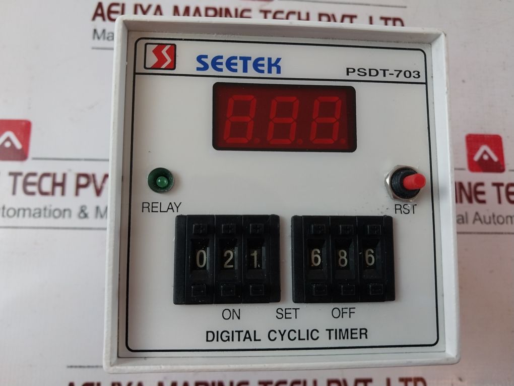 Seetek Psdt-703 On-off (Cyclic) Digital Cyclic Timer – Aeliya Marine Tech