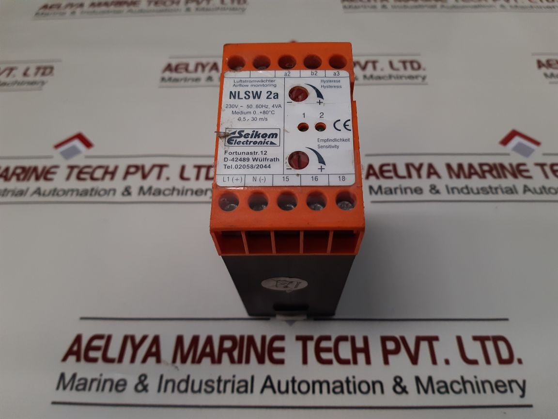 Seikom Electronic Nlsw 2A Air Flow Monitor – Aeliya Marine Tech