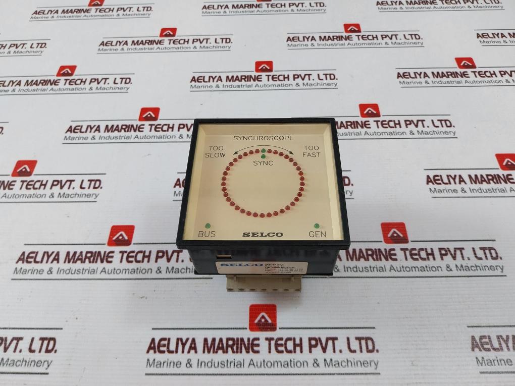 Selco M8100-30 Synchroscope Meter – Aeliya Marine Tech