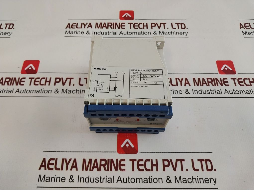 Selco T2000-12 Reverse Power Relay 660V Ac – Aeliya Marine Tech
