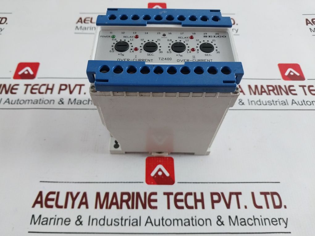Selco T2400-13 3-phase Dual Over-current Relay – Aeliya Marine Tech