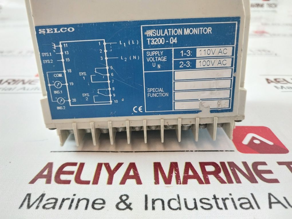 Selco T3200-04 Insulation Monitor – Aeliya Marine Tech