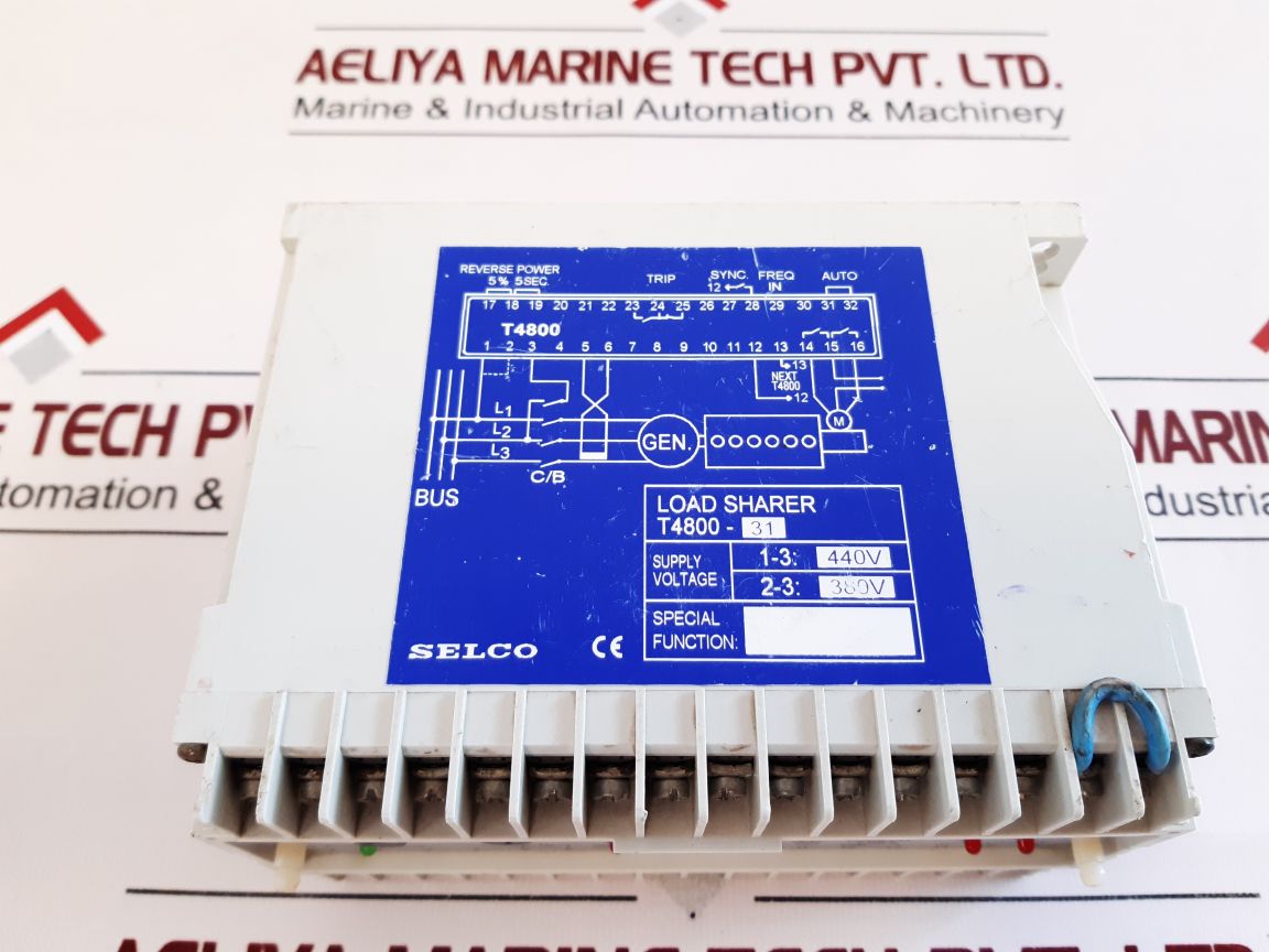 Selco T4800-31 Load Sharer Free Shipping By Express – Aeliya Marine Tech