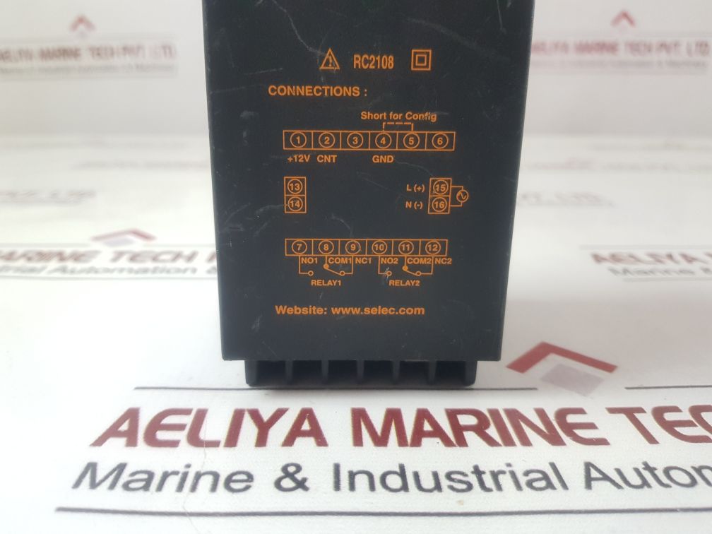 Selec Rc 2108 Rpm Indicator – Aeliya Marine Tech