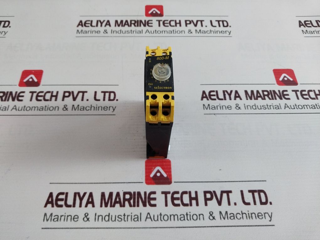 Selectron 800M-230 On Power Analog Delay Timer 230Vac – Aeliya Marine Tech