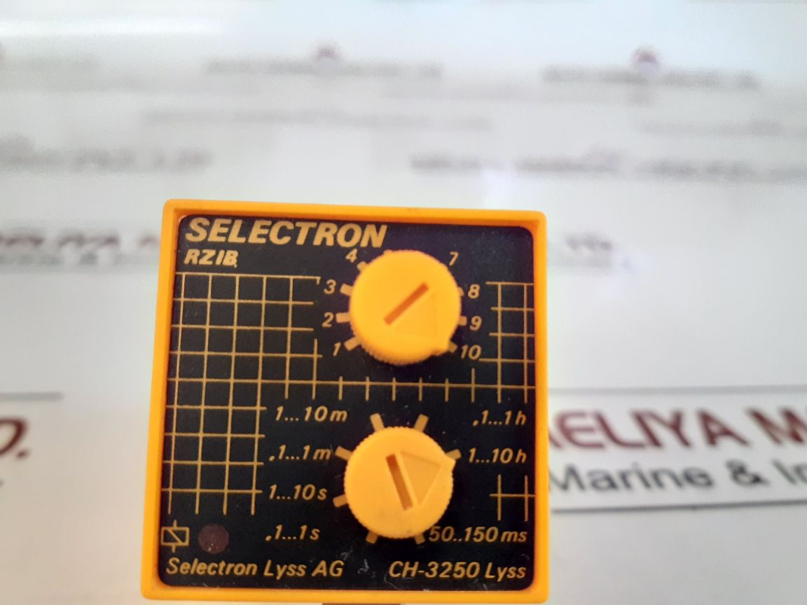 Selectron Rzib 30 Time Relay – Aeliya Marine Tech