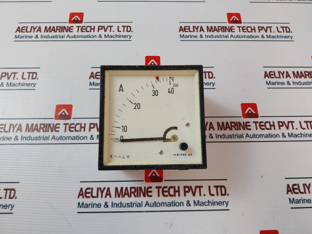 Semco 0-40A/ 0-40/200A Ampere Meter – Aeliya Marine Tech®
