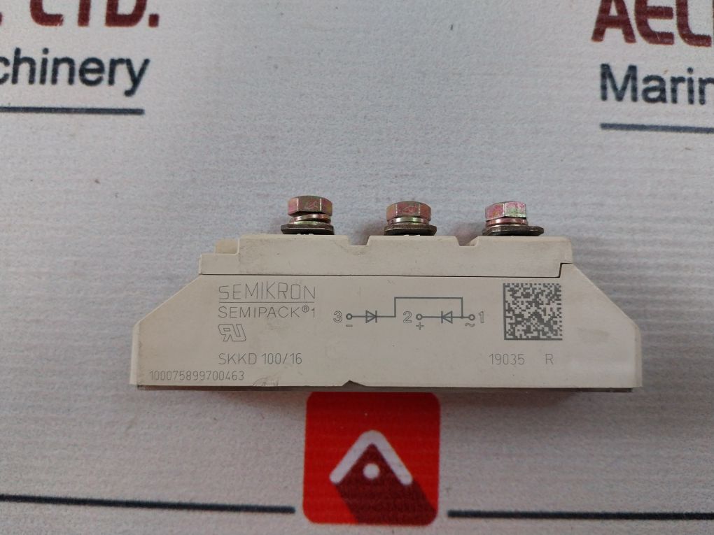 Semikron Skkd 100/16 Semipack 1 Rectifier Module – Aeliya Marine Tech