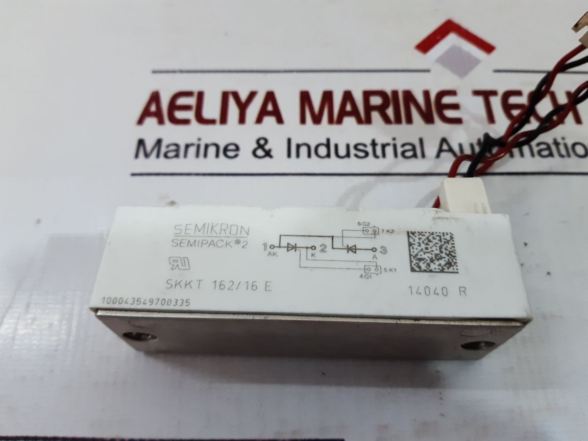 Semikron Skkt 162/16 E Thyristor Module – Aeliya Marine Tech