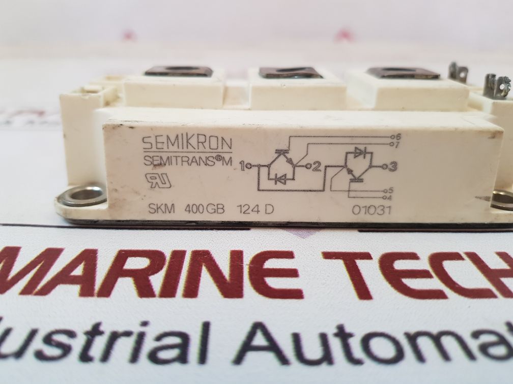 Semikron Skm 400Gb 124 D Semitrans M Power Module – Aeliya Marine Tech