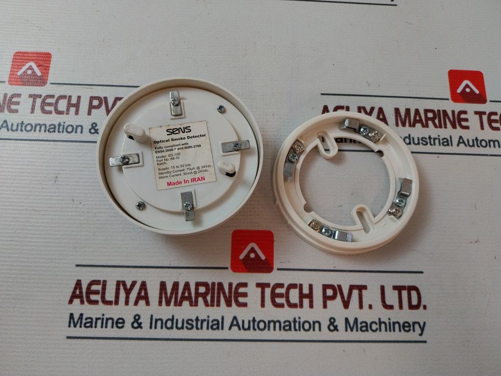 Sens Sd-100 Optical Smoke Detector – Aeliya Marine Tech