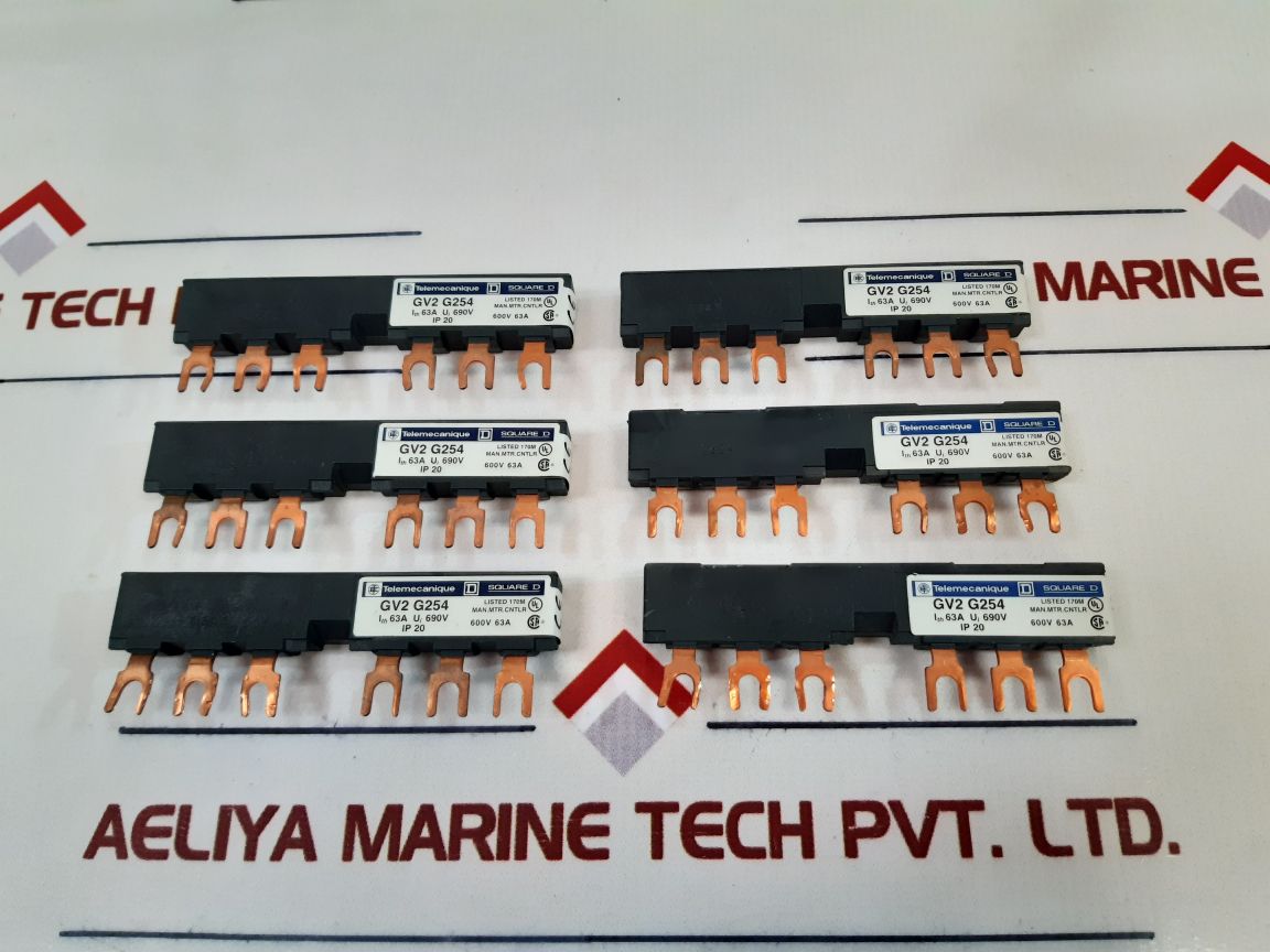 Set Of 6X Telemecanique Square D Gv2 G254 Busbar Terminal – Aeliya ...