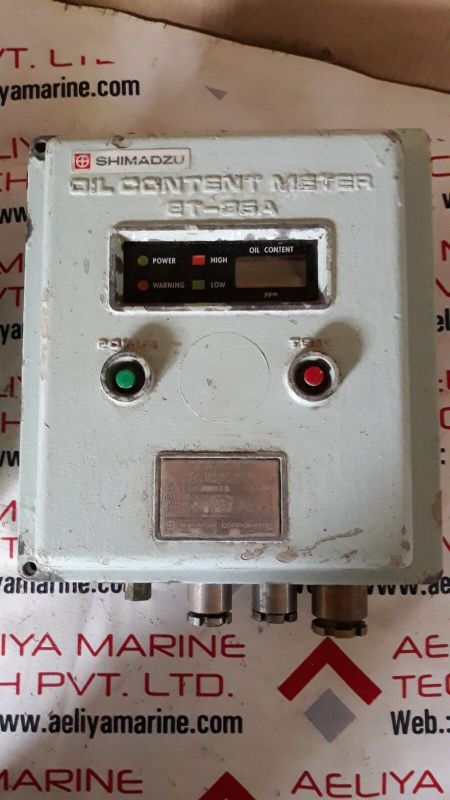 Shimadzu Et-35A Oil Content Meter – Aeliya Marine Tech