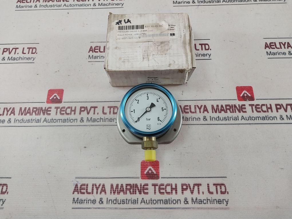 Si 0-6 Bar Pressure Gauge – Aeliya Marine Tech
