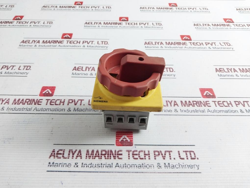 Siemens 3Ld2003-0Tk53 Emergency Stop Switch 16A 600Vac – Aeliya Marine Tech