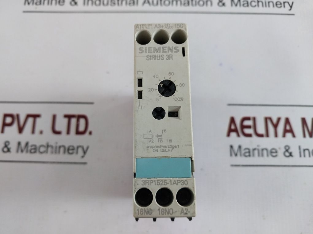 Siemens 3Rp1525-1Ap30 Sirius 3R Time Relay – Aeliya Marine Tech
