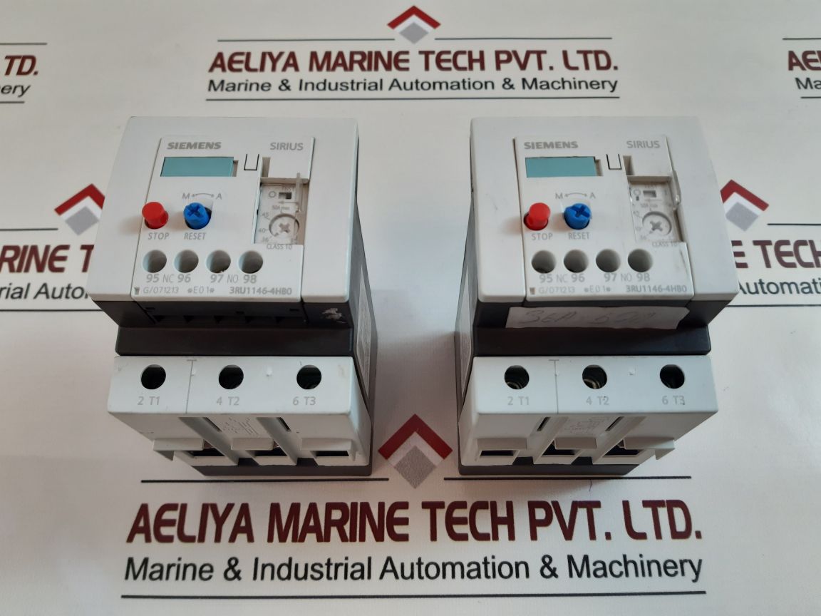 Siemens Sirius 3Ru1146-4Hb0 Overload Relay – Aeliya Marine Tech