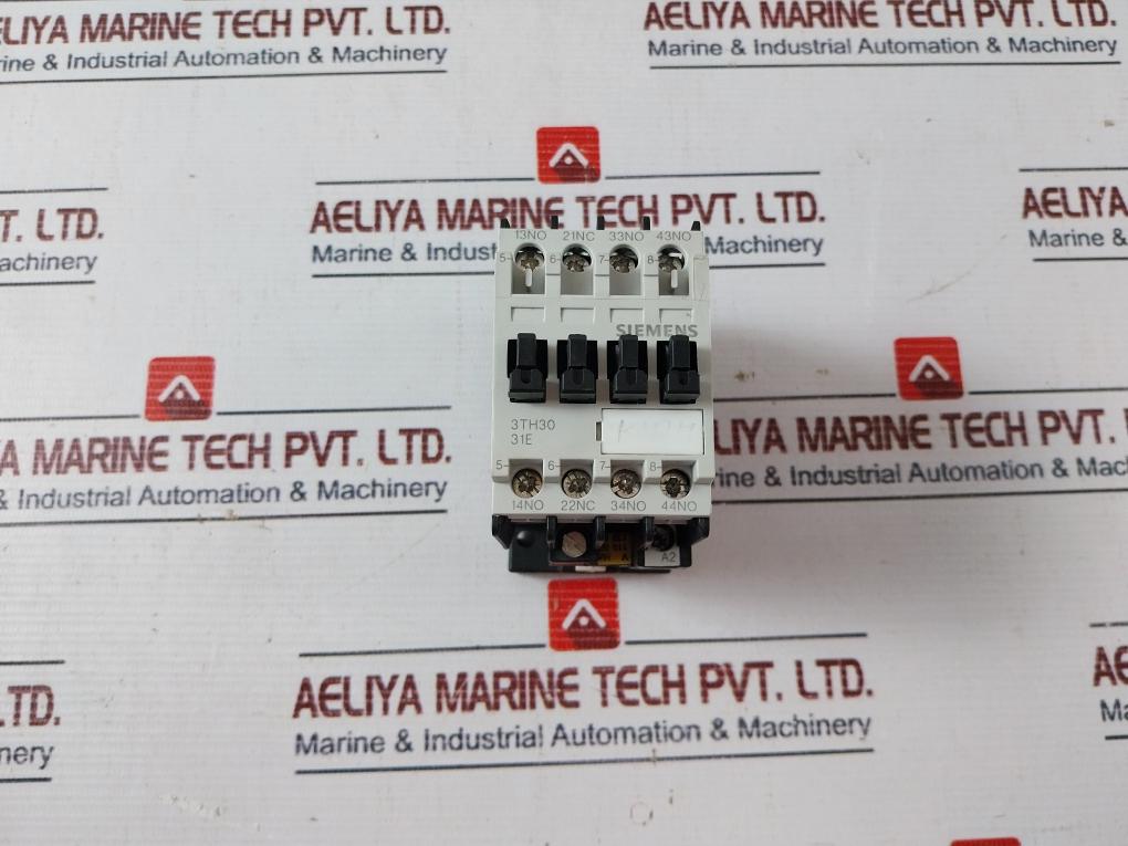 Siemens 3Th30 31-0A Air Break (Aux) Contactor Relay 132V 60Hz – Aeliya ...