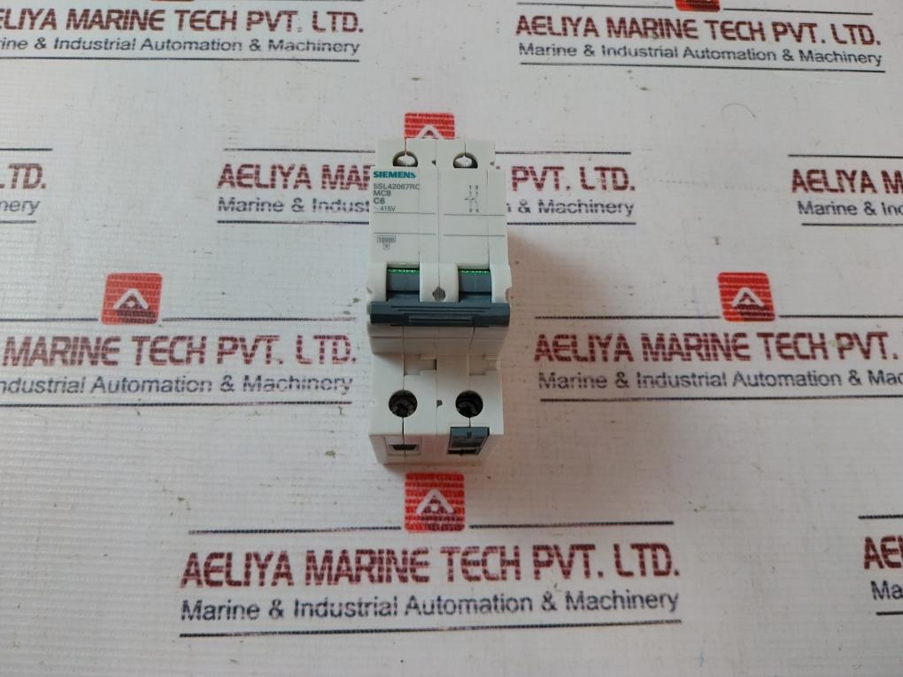 Siemens 5Sl42067Rc Miniature Circuit Breaker Cm/L-2255548 – Aeliya ...