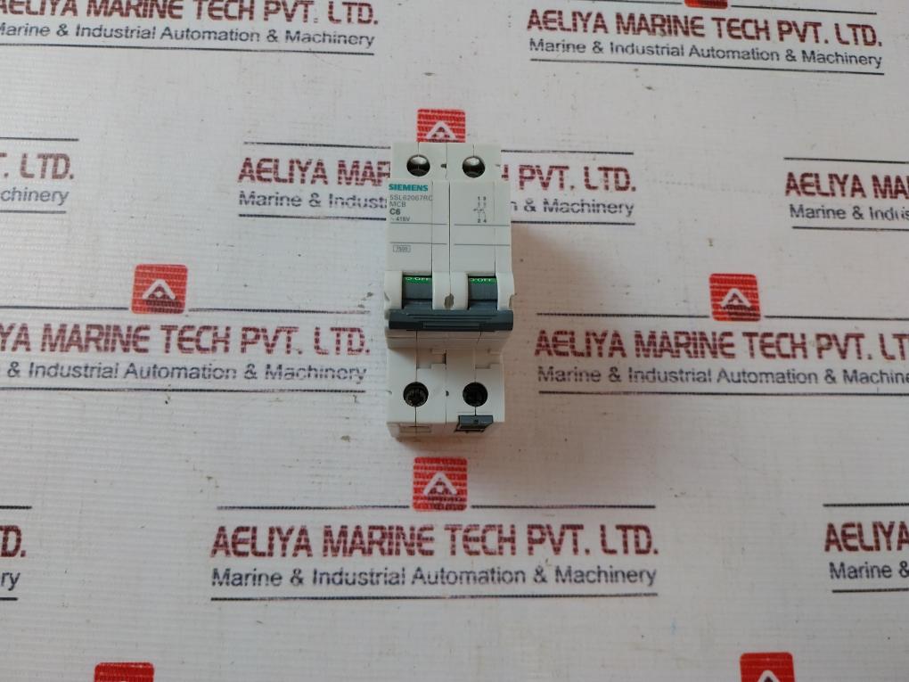 Siemens 5Sl62067Rc Miniature Circuit Breaker 415V – Aeliya Marine Tech
