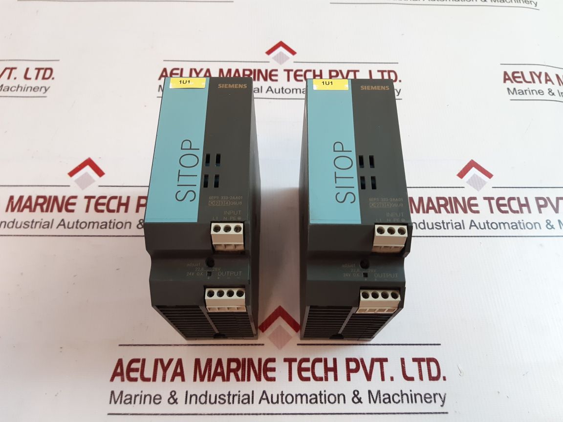 Siemens 6Ep1 333-2Aa01 Sitop Smart 5A Power Supply – Aeliya Marine Tech