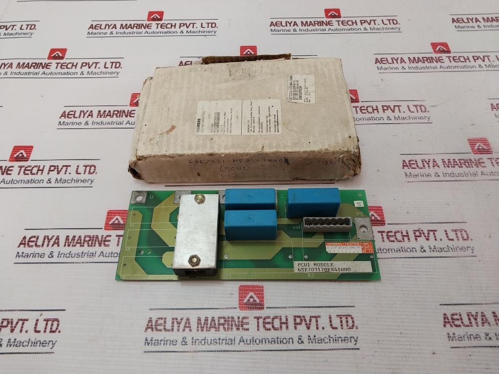 Siemens 6Se70317Hf841Hh0 Inverter Pcu1 Module Board – Aeliya Marine Tech