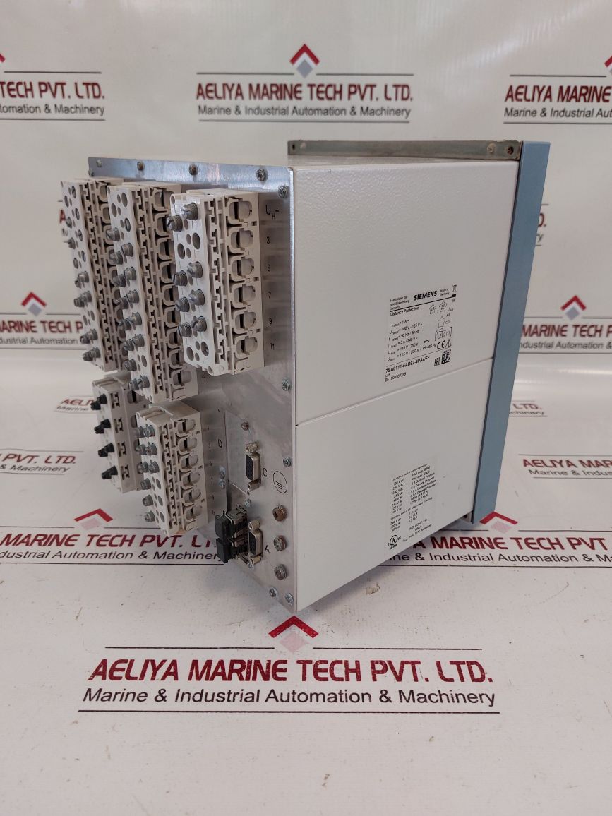 Siemens 7Sa6111-5Ab92-4Pa4/Ff Distance Protection Relay Bf1908507289 ...