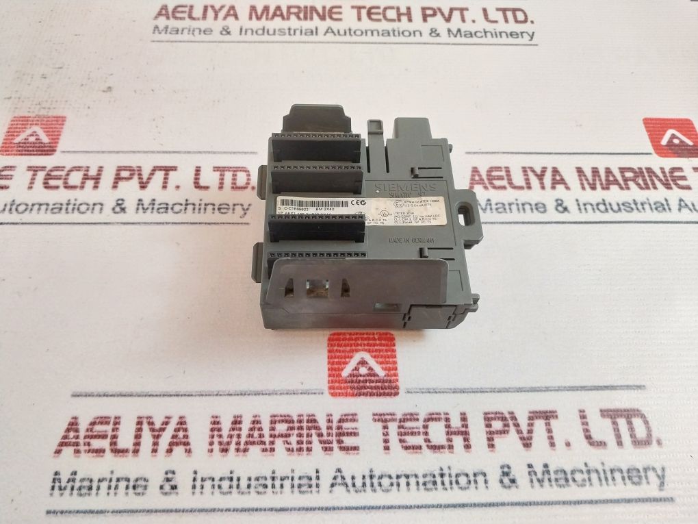 Siemens Bm 2X40 Bus Module 1P 6Es7 195-7Hb00-0Xa0 – Aeliya Marine Tech®