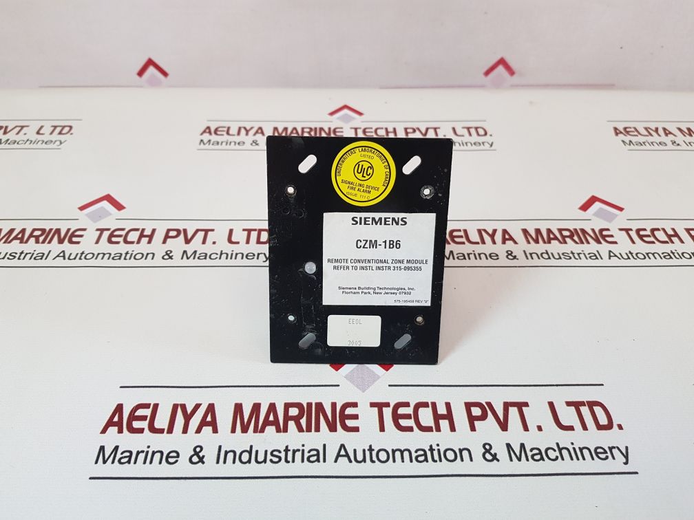 Siemens CZM-1B6 Remote Conventional Zone Module for Safety – Aeliya ...