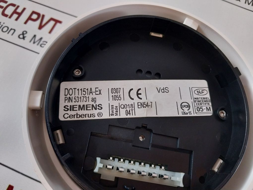 Siemens Dot1151A-ex Smoke Detector – Aeliya Marine Tech