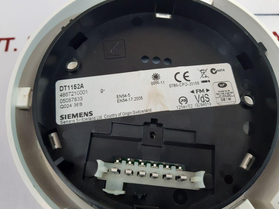 Siemens Dt1152A Interactive Heat Detector – Aeliya Marine Tech