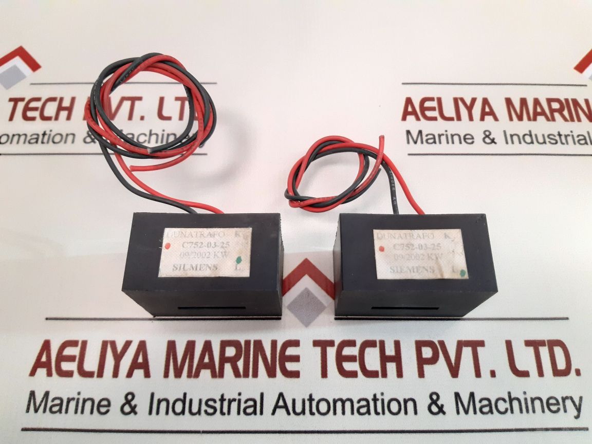 Siemens Dunatrafo C752-03-25 – Aeliya Marine Tech®