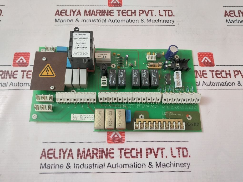 Siemens G26023-n43424-s100-2 Pcb Card – Aeliya Marine Tech